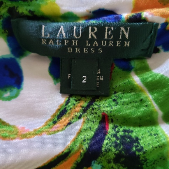Lauren Ralph Lauren | Dresses | Ralph Lauren Bright Floral Stretchy ...